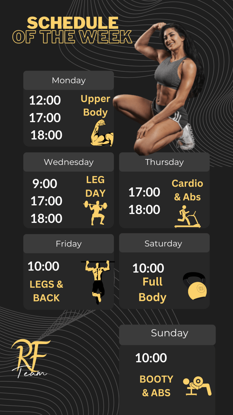 My Schedule – GYM ORCA